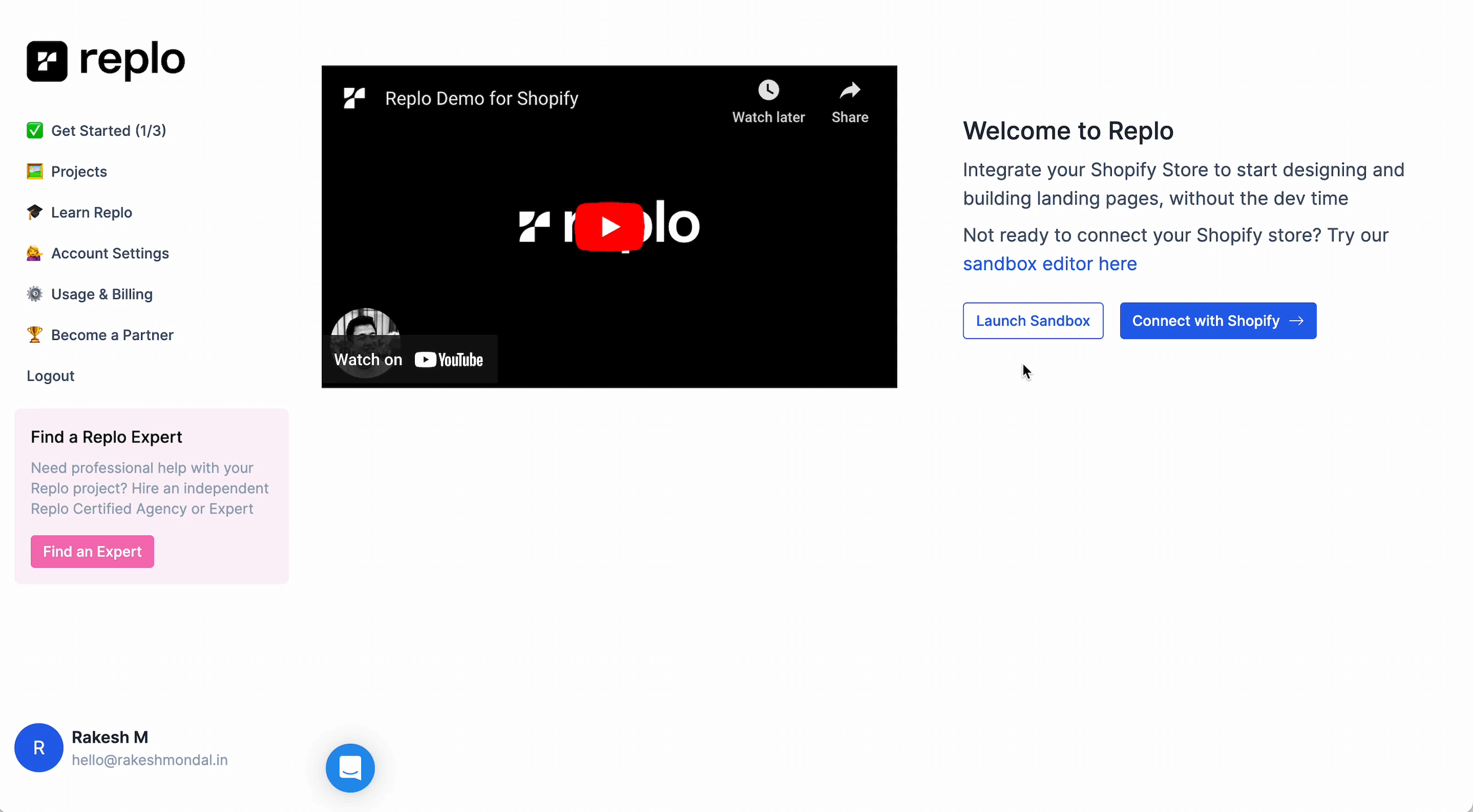 Replo | UI, UX Design | SaaS | Application Design | saas ui